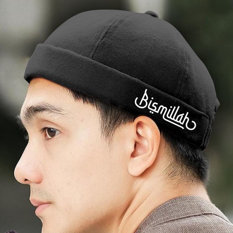 Miki Hat UAS Cap For Adult Men Hijrah Cap Mikihat Muslim Calligraphy ...