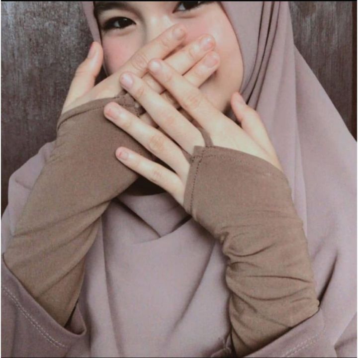 MUSLIM RING HANDSOCK / MIDDLE FINGER RING HANDSOCK | Shopee Singapore