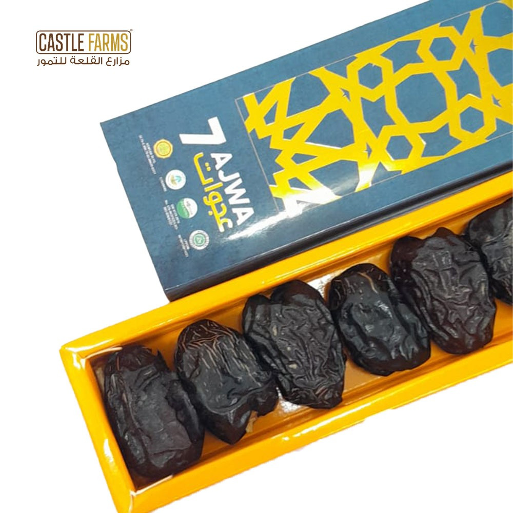 7-grain Ajwa Dates/Ajwa Castle Farm | Organic Ajwa Date | Ajwa Aliyah ...
