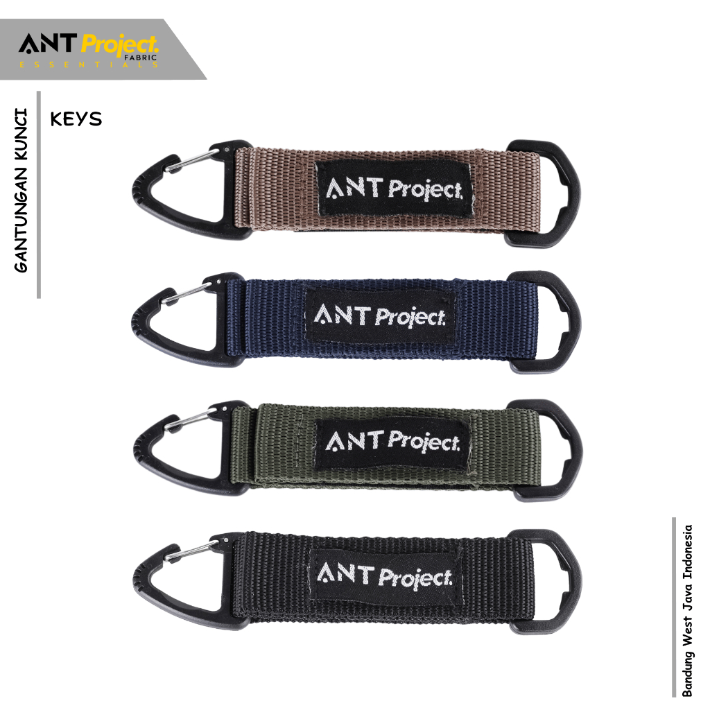 GANTUNGAN Ant PROJECT - Keycain Iron Antem Nylon - Keychain | Shopee ...