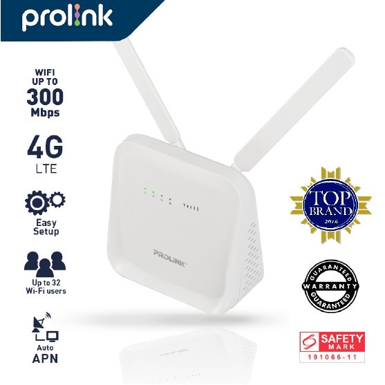 Prolink Wireless Router Wifi Modem Router 4g Prn3006lofficial Warranty Shopee Singapore