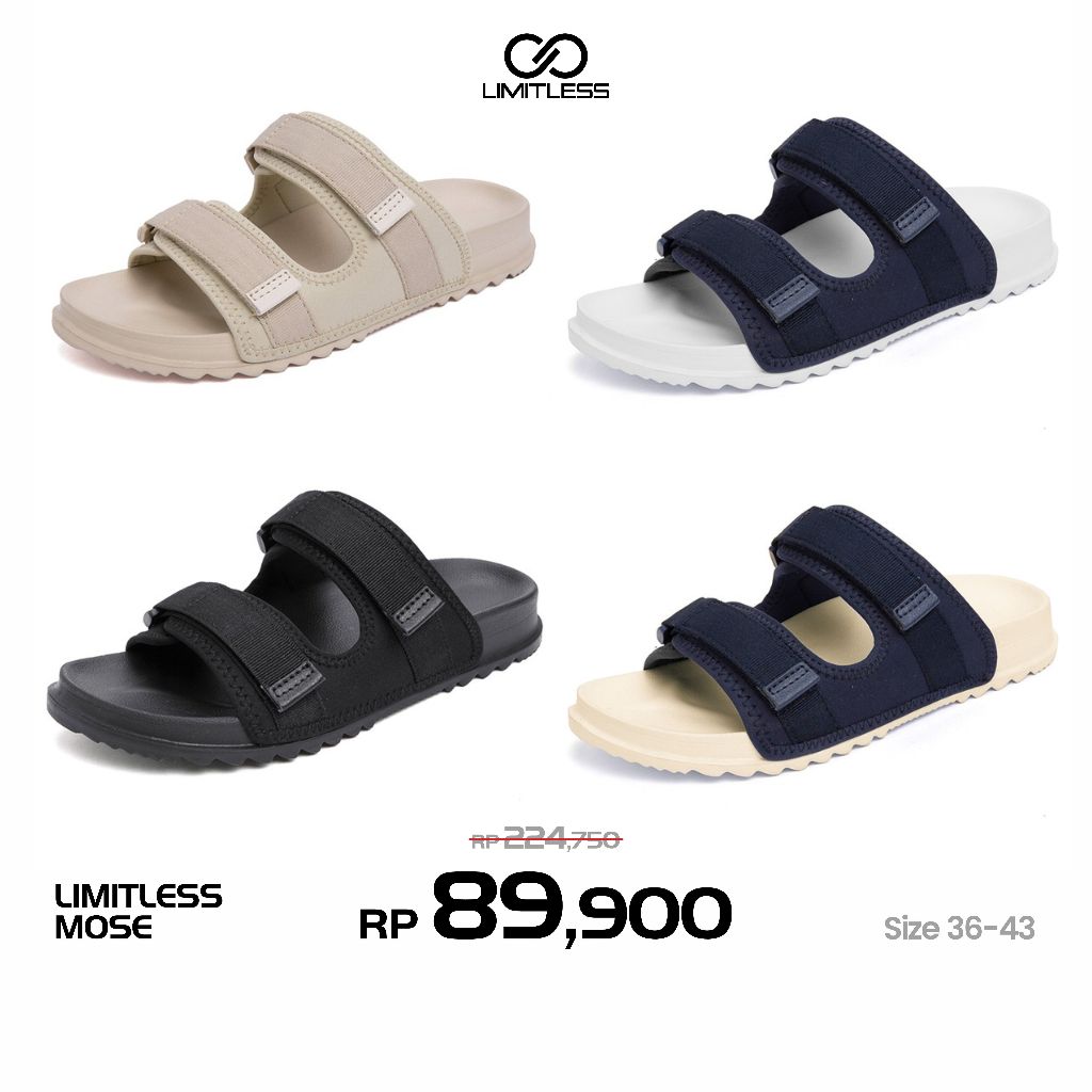 Limitless - Latest Mose Slide Men's Sandals 2024 Modern Slip On Adult ...