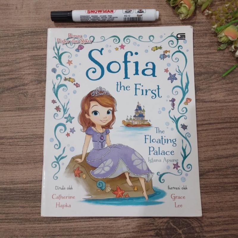 Sofia The First The Floating Palace preloved Story Book | Shopee Singapore