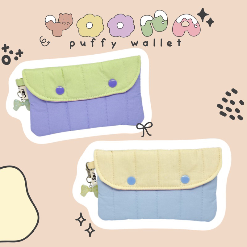 Money WALLET / WALLET / PUFFY WALLET - YOONA PUFFY WALLET | La.ideas ...