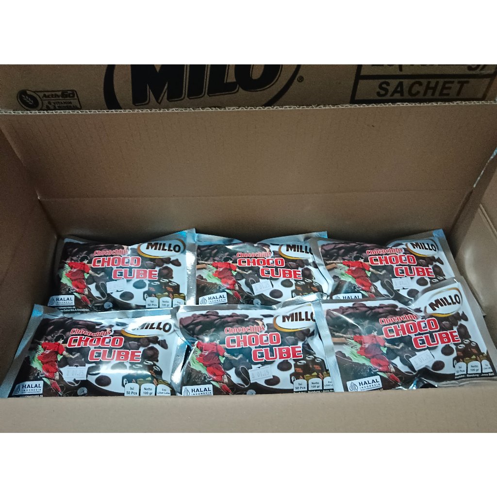 LOKAL S Milo/millo Cube Local 1 Box/Carton (Content 40 Packs Per Pack ...