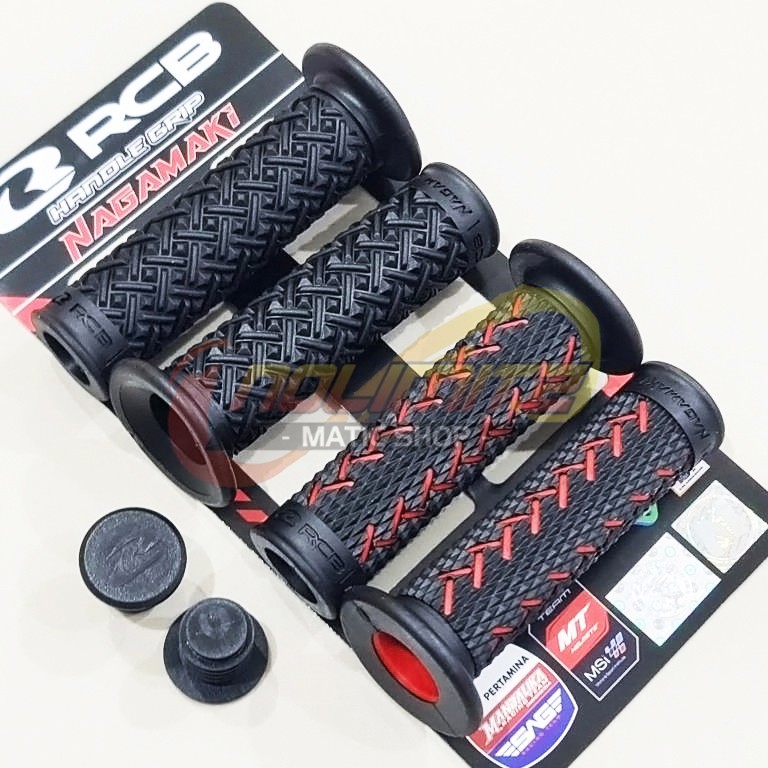 Handfat RCB Racing Boy Nagamaki Handgrip Grip NMAX PCX Vario Beat Mio | Shopee Singapore