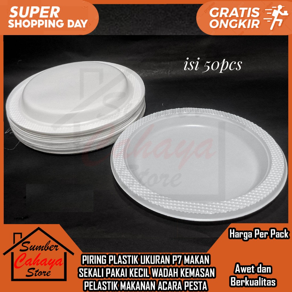 PLASTIC PLATES SIZE P7 DISPOSABLE FOOD CONTAINERS SMALL MEDIUM LARGE ...