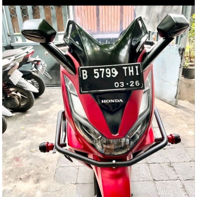 Kawahara CRASHBAR TUBULAR PCX 160 BODY PROTECTOR PCX 160 NEW CRASH BAR ...