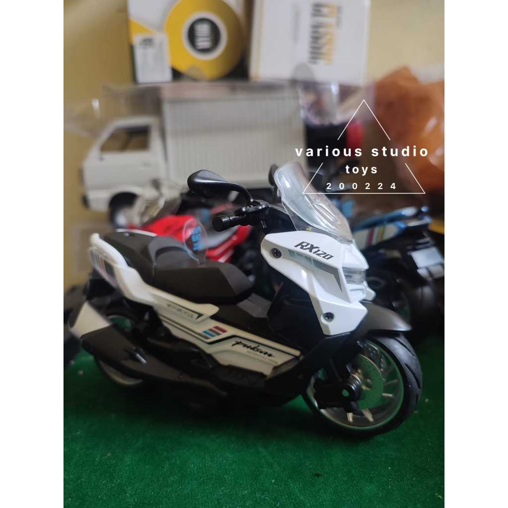 Motorcycle cross Toys diecast Motorcycle matic xmax Miniature nmax ...