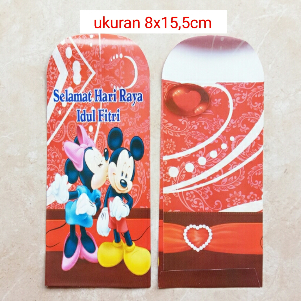Big Size Eid Al-Fitr angpao Envelope Contains 10 Sheets Of mickey mouse ...