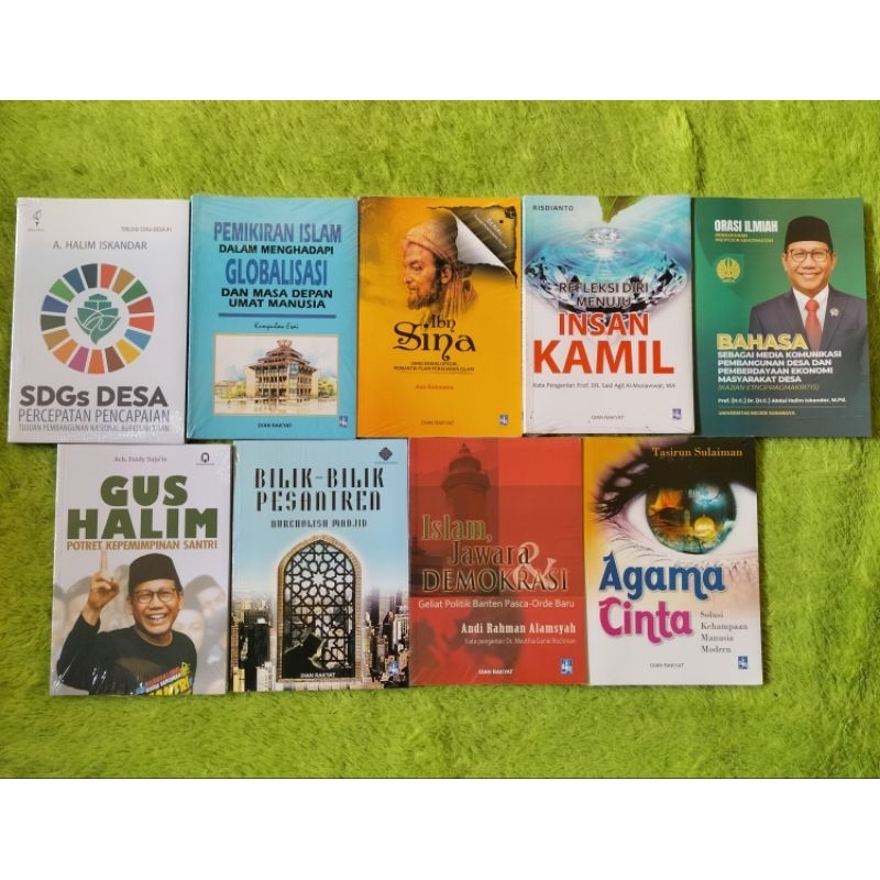 ORIGINAL BOOK GUS HALIM ROOMS-BILLS OF ISLAMIC FRAGRANCE JAWARA DEMOCRACY RELIGION LOVE SDGS ...