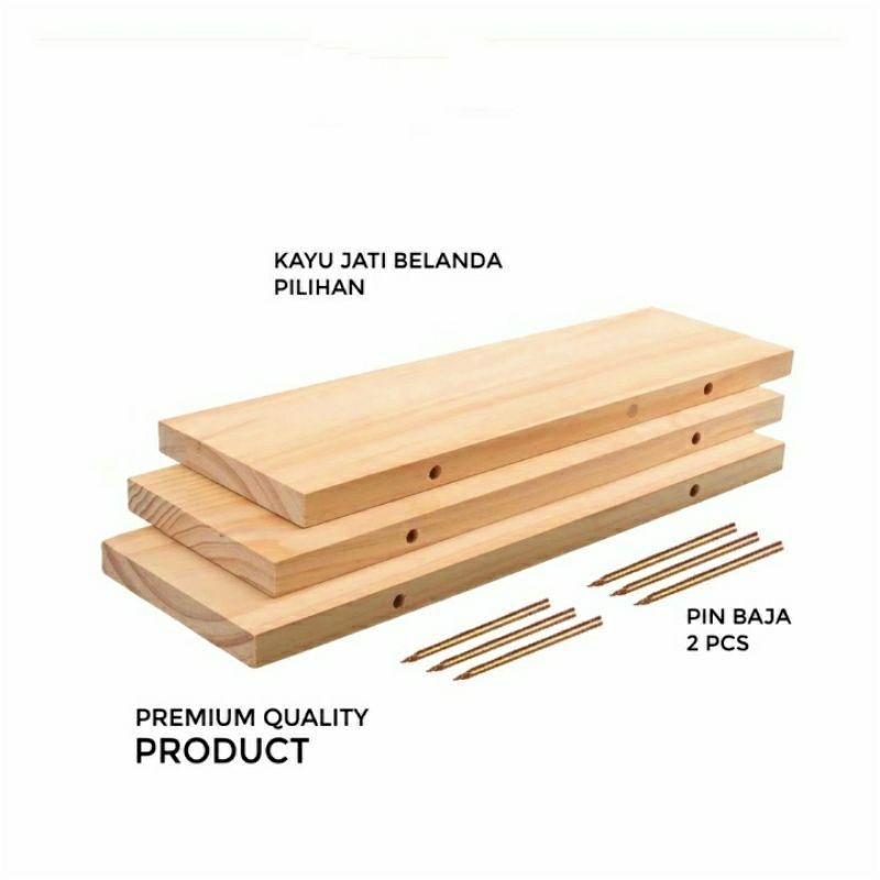KAYU HIASAN DINDING Wall shelf Wall shelf Hanging shelf Wooden shelf ...