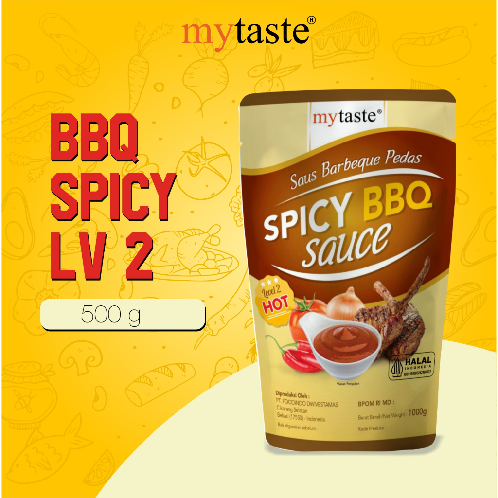 My TASTE BBQ Spicy Level 2 (500 gr) | Shopee Singapore