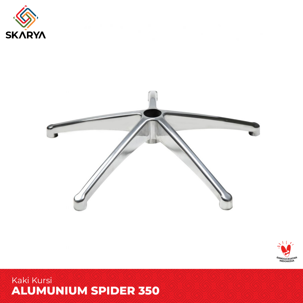 Spider 350 Model Aluminum Office Chair Legs Without Wheels (New ...