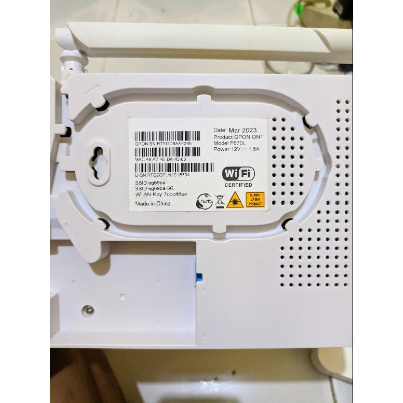 Modem ROUTER ZTE F670L 5G ONT ZTE F670L | Shopee Singapore