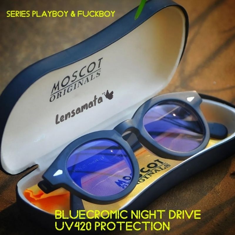 Moscot Series Lemtosh Glasses Size Small, Medium & Large, Bluechromic ...