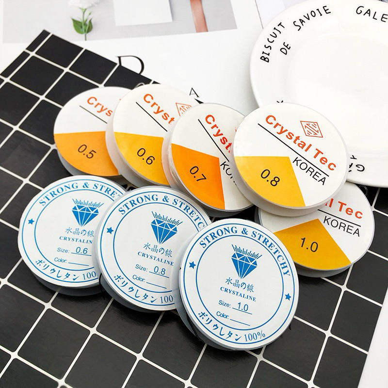 Elastic String / Transparent Crystal Tec Rubber Rope / Cristaline ...