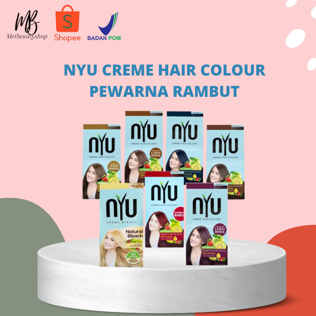 Nyu CREME HAIR COLOR HAIR Dye/Natural HAIR Paint (WITHOUT AMONIA ...