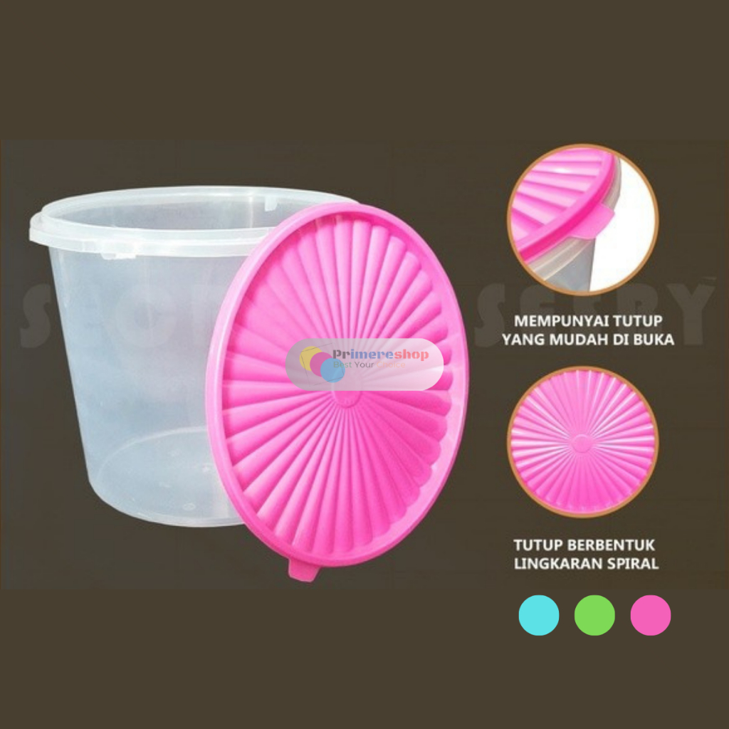 Airtight 5 Liter Large Clear Plastic Jar/Cracker Cracker Cracker Cookie ...