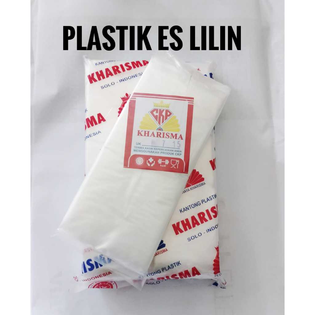 LILIN Kharisma Ice Lolly Plastic Ice Mambo Plastic Soy Milk Fruit Juice ...