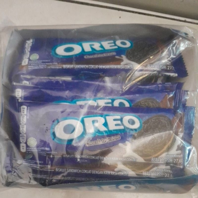 1pk oreo chocolate creme contains 12 pcs | Shopee Singapore