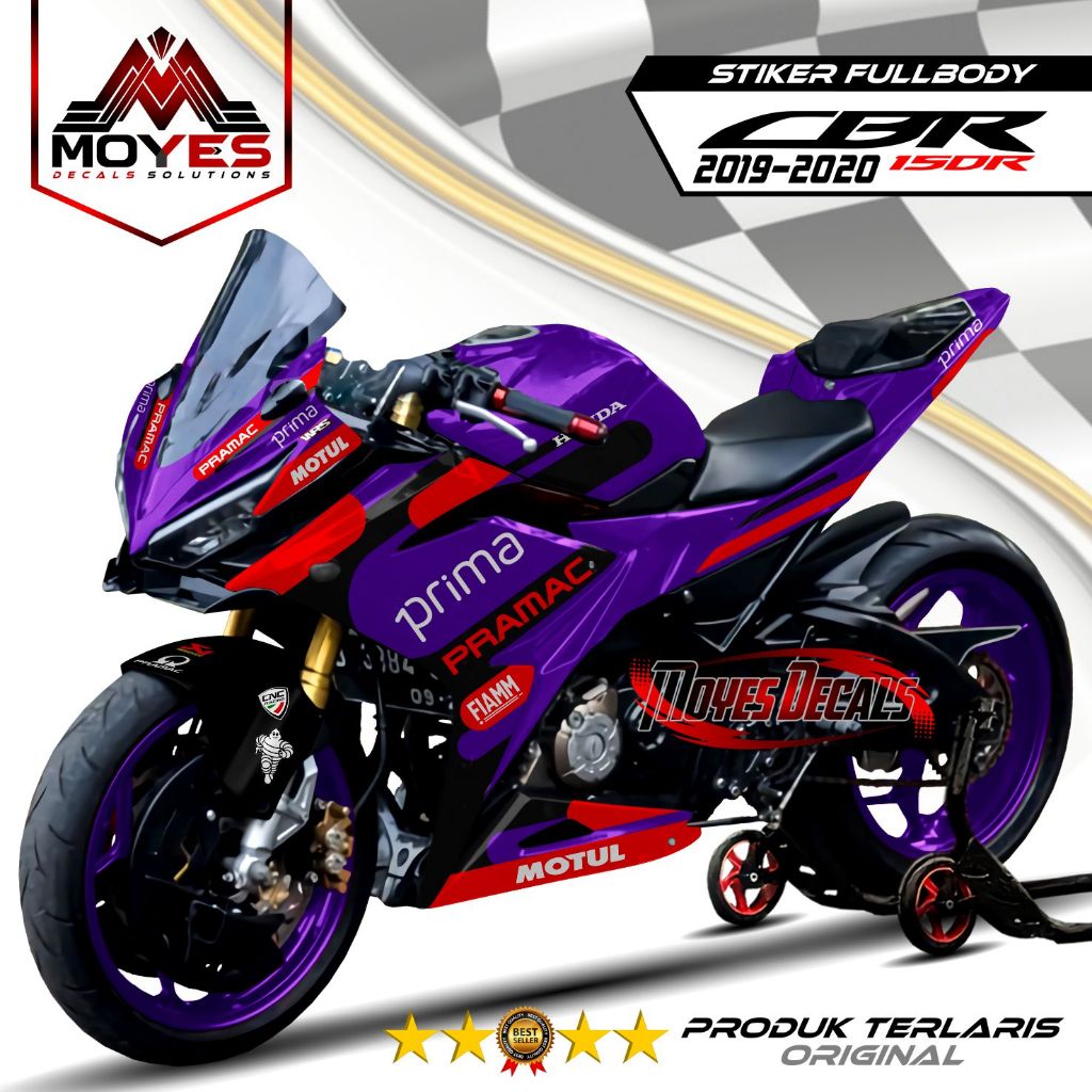 Striping CBR 150R New K45R Livery Honda Repsol Team 2024/Honda CBR 150R ...