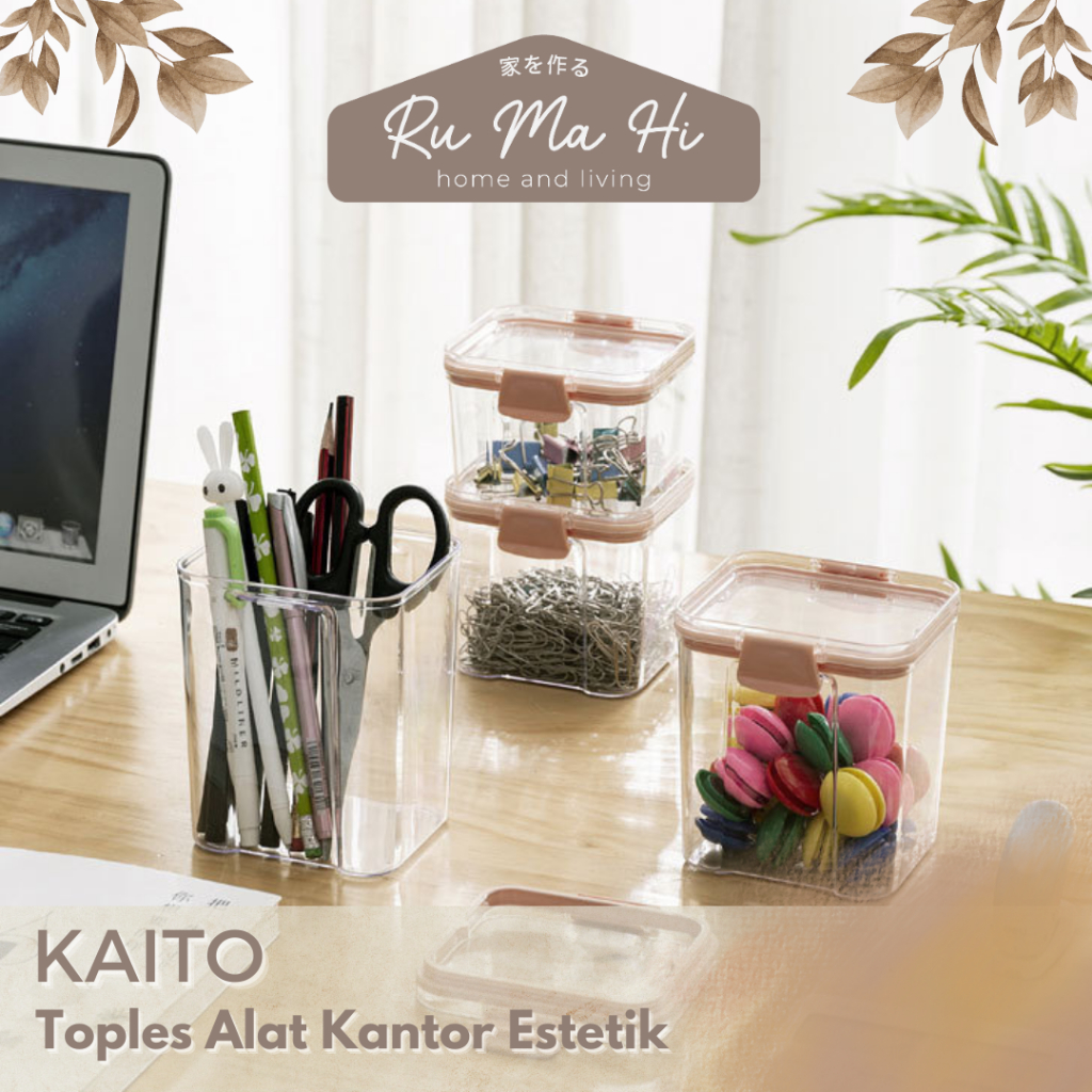 Rumahi -KAITO Storage Coffee Tea Sugar Pastel Colors Aesthetic Snack ...