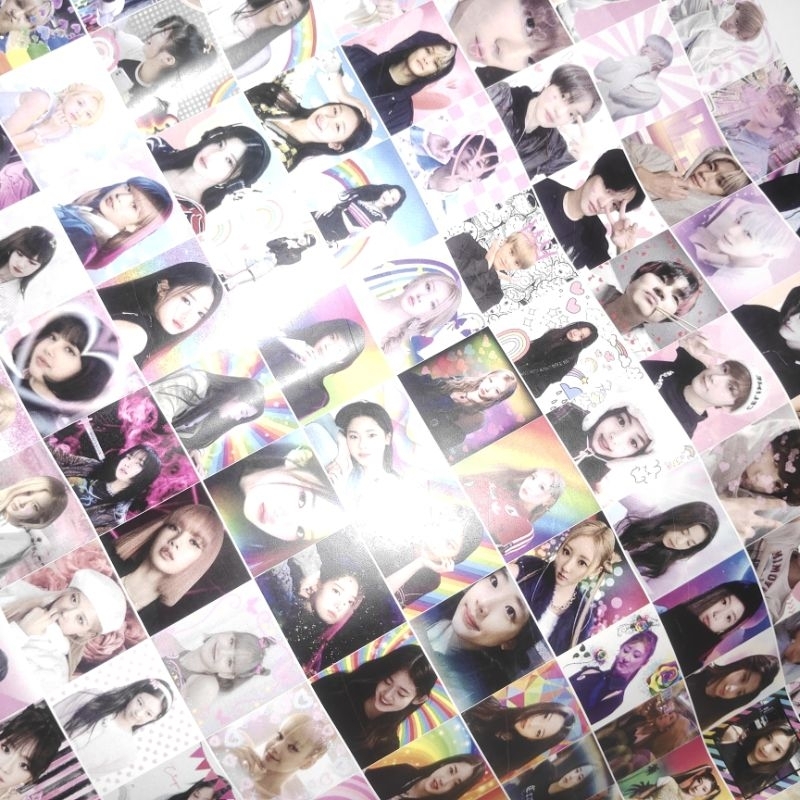 Korean KPOP Stickers Sellkor Style Stickers Seller Photocard Freebies ...