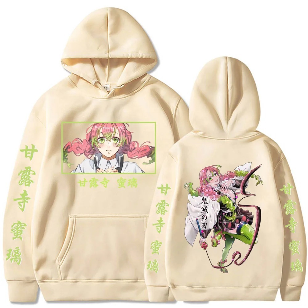 Mitsuri Kanroji Hodie Jacket Anime Character Kimetsu No Yaiba _ Demon ...