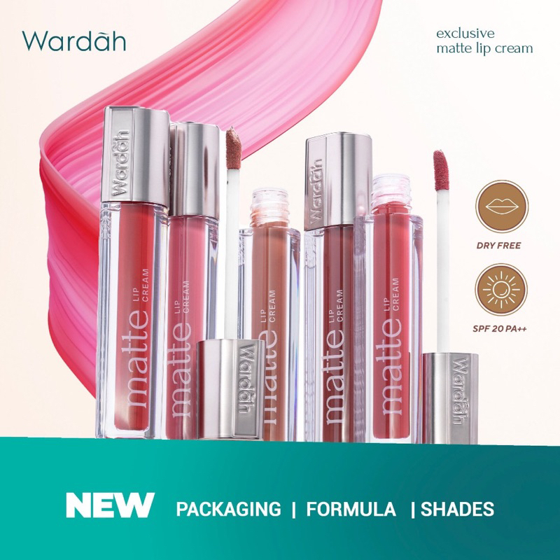 Wardah Exclusive Matte Lip Cream Wardah Intense Matte Lipcream Lipstick ...