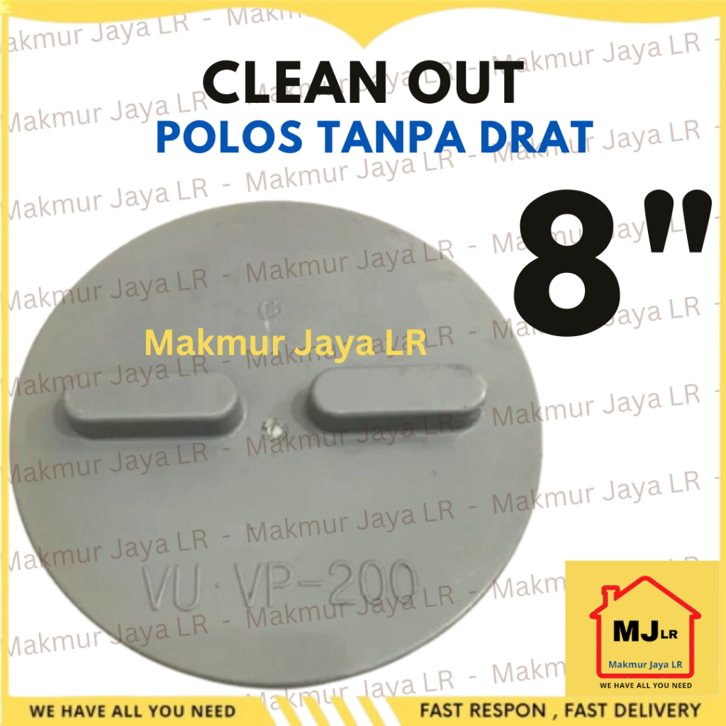 Clean Out 8" 8 inch PVC Close Septic Tank Spiteng CO CleanOut | Shopee ...