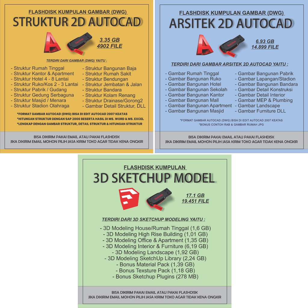 FD PICTURE PACKAGE (DWG & SKP) | Shopee Singapore