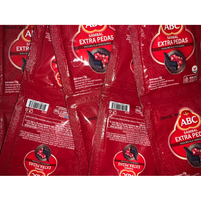 Extra Spicy Abc Sambal in Sachet Packaging | Shopee Singapore