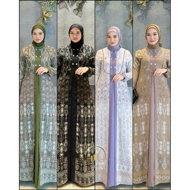 Seruni dress by newlusy original(READY) | Shopee Singapore