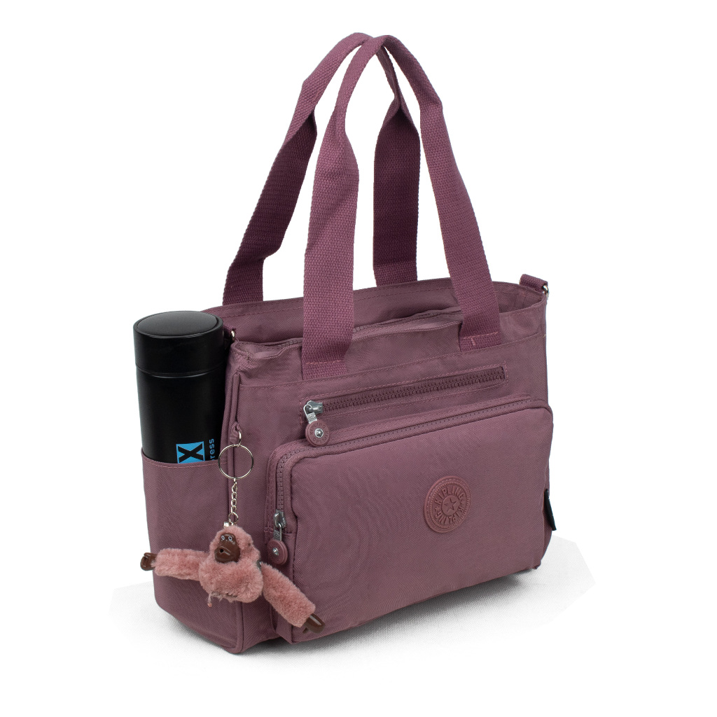 Women's shoulder sling bag, large handbag, imported nylon office work ...