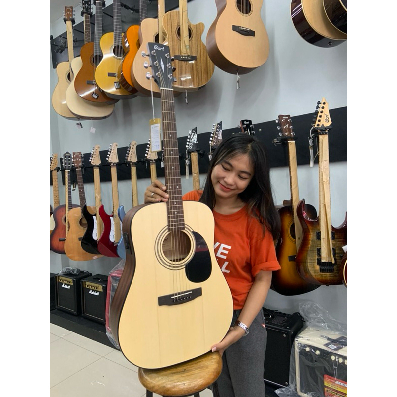 Cort AD810E OP/AD 810e OP Electric Acoustic Guitar (Original) | Shopee ...
