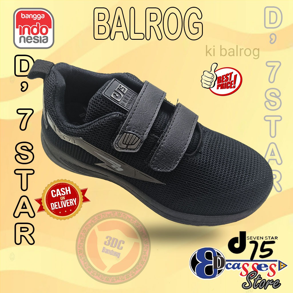 DOUBLE SEVEN STAR BALROG - Men's Women's Children's School Casual Sport ...