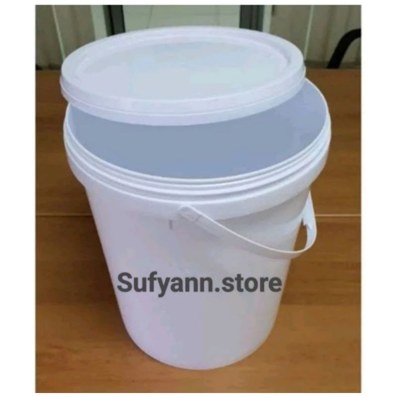 PUTIH PLAIN WHITE BUCKET 25kg | Shopee Singapore
