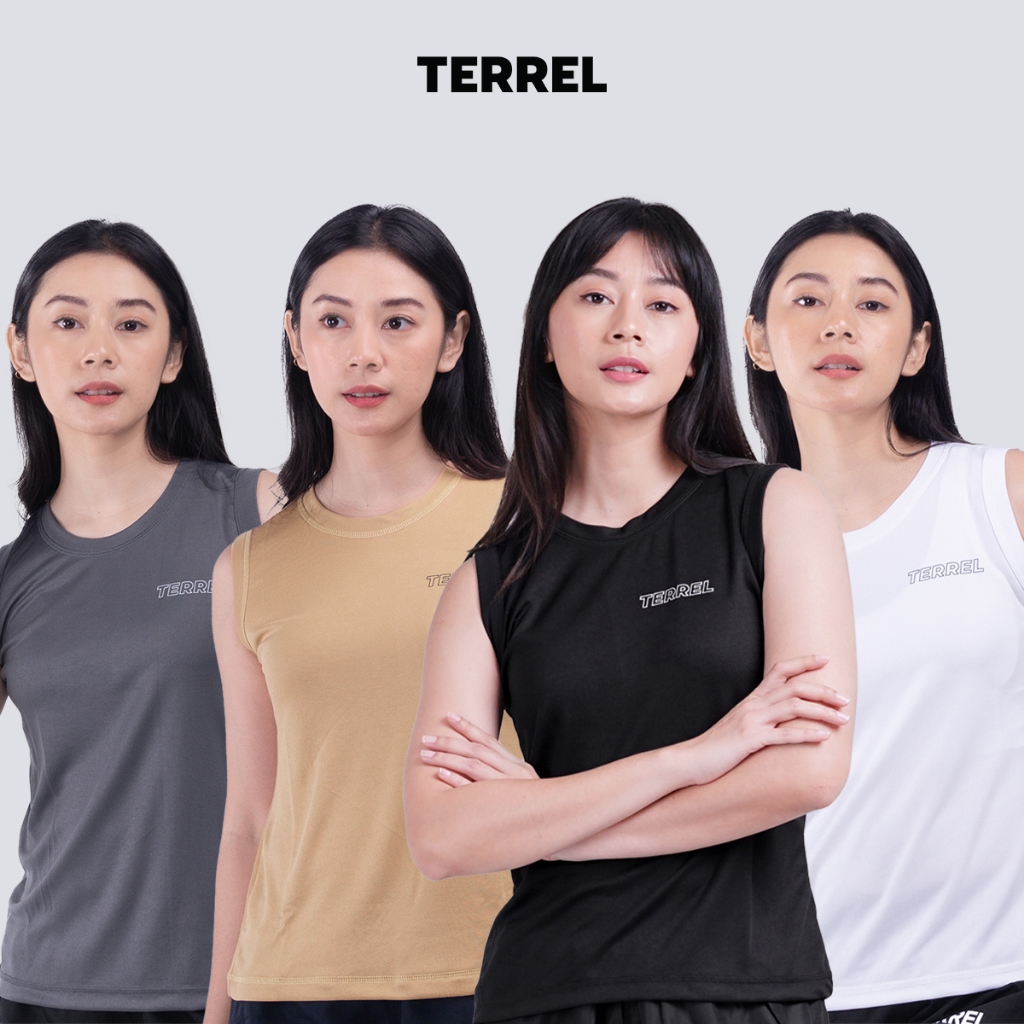 Terrel sportswear basic tank top women dry fit running gym yoga women ...