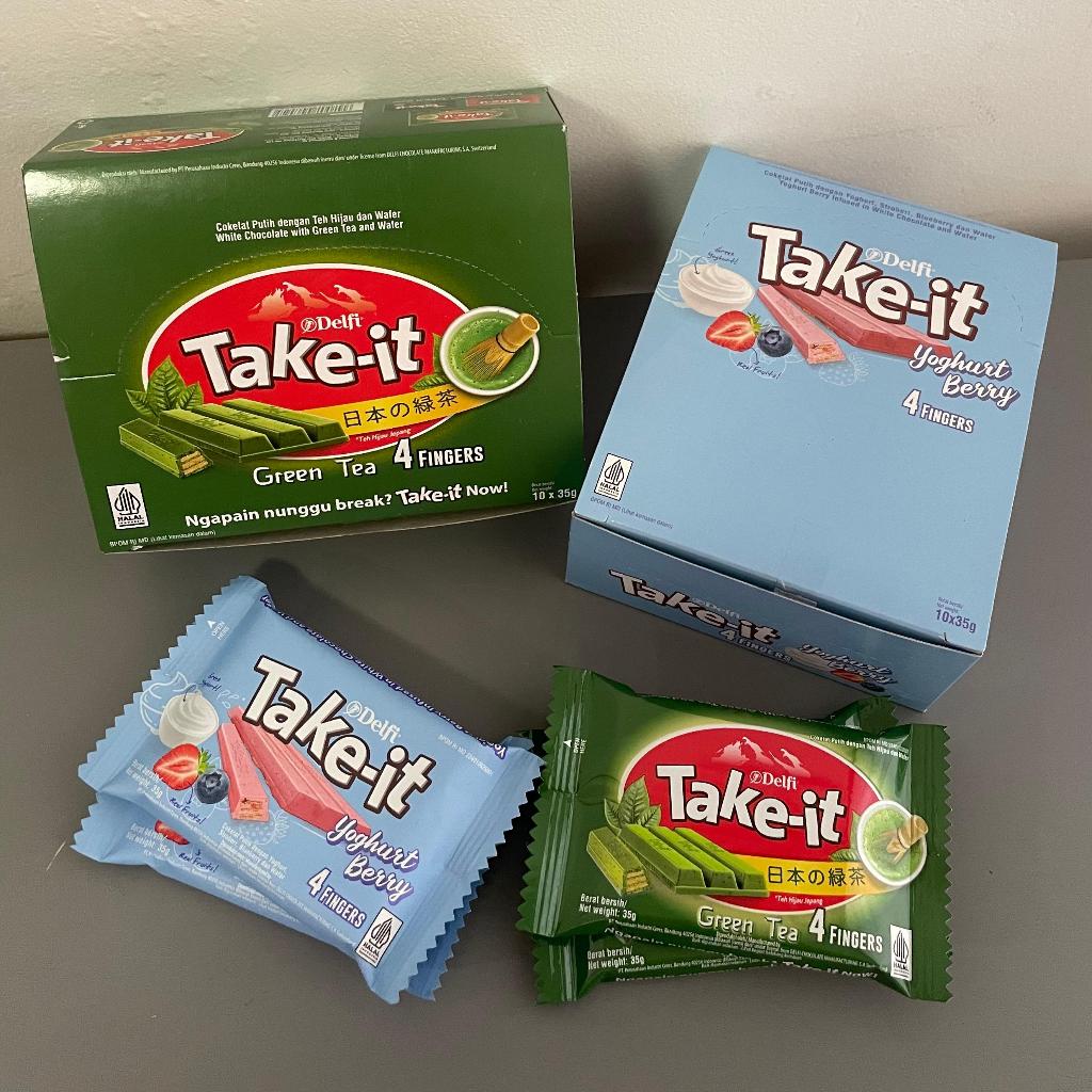 Delfi TAKE IT 4F 35G CONTENTS 10 PC GREEN TEA / YOGHURT BERRY (NEW ...