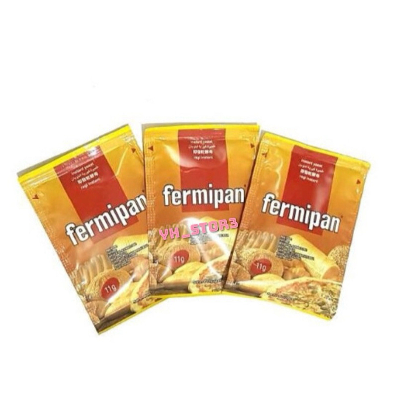 Fermipan Sachet 11gram/gram/Instant Yeast/Instant Yeast (Retail ...