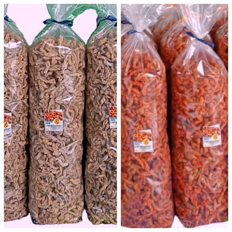 Krispy Intestine 2kg Snack Chicken Intestine Chips Original And Spicy ...