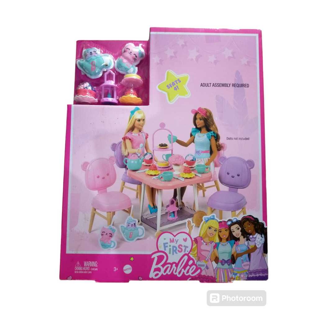 Barbie My First Barbie Tea Party Playset Original | Shopee Singapore