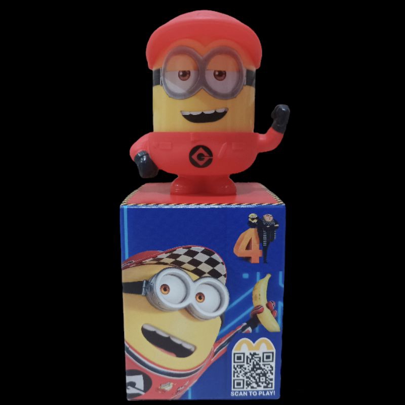 Happy Meal Despicable Me 4 McDonald's Minion Pit Crew PHIL Special ...