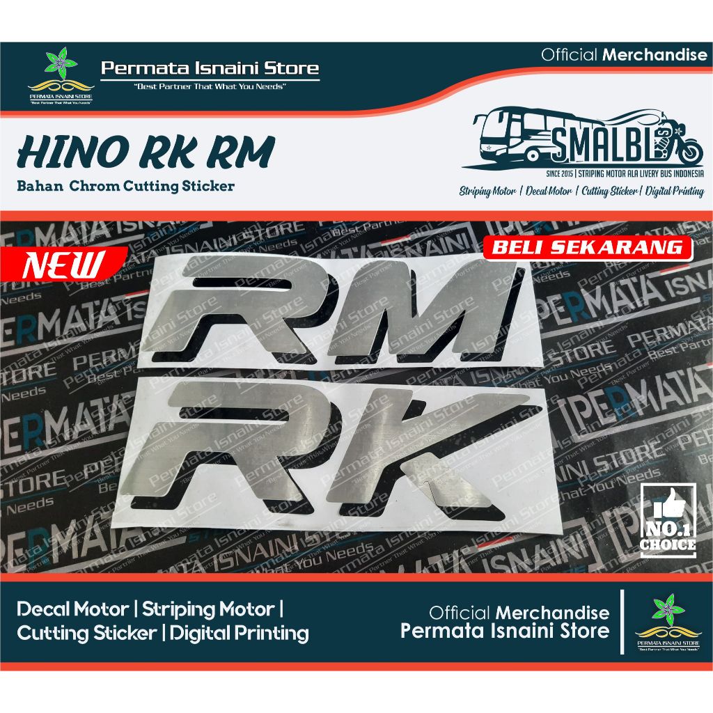 Bismania style Hino RK RM Cutting Sticker by PIS Sticker | Shopee Singapore