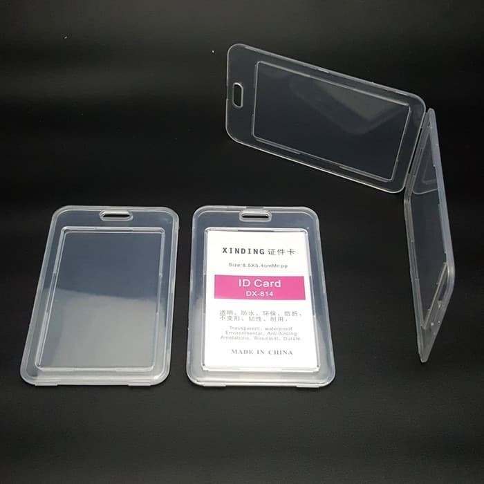 Idcard BOX holder clear CARD holder clear clear CARD FRAME open close ...