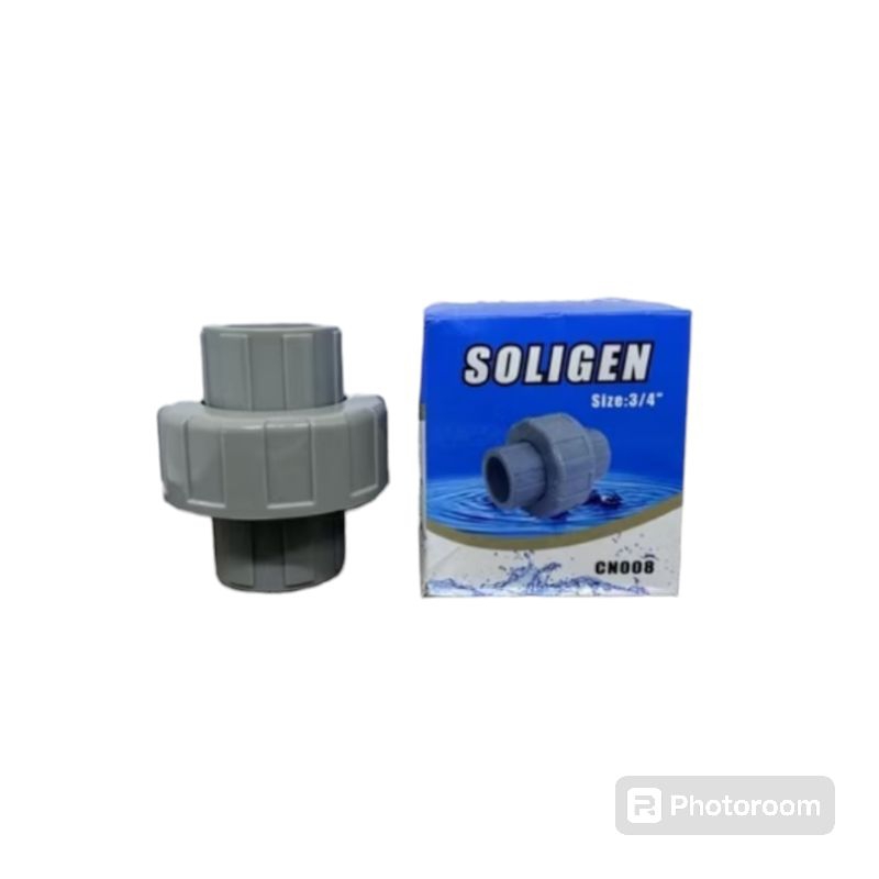 Watermur pvc 3/4 soligen pipe connector pvc 3/4 Soligen water nut ...