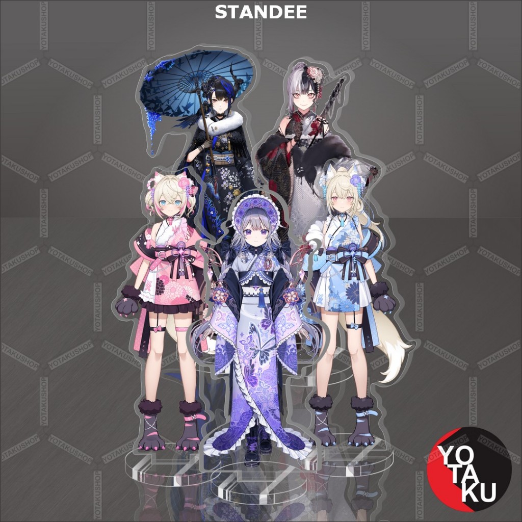 Big Standee Acrylic Anime Figure Hololive Advent Kimono Series 1 ...