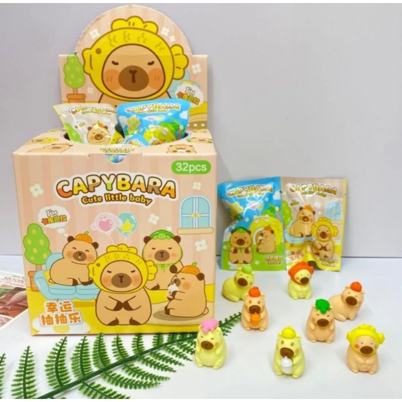 Capybara Cute Cartoon eraser, sanrio eraser box, sanrio eraser box ...