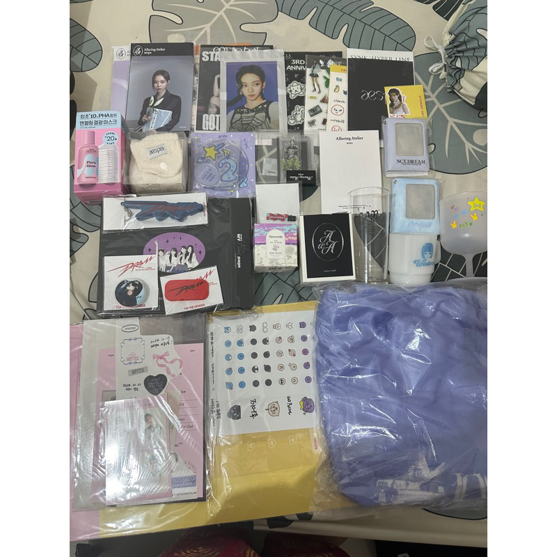 Aespa Official MD Merch Merchandise My first page 2nd 3rd Anniversary My world Sg24 POTD ...